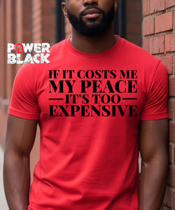 It's Too Expensive