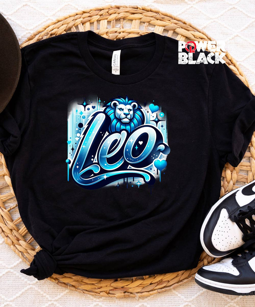 Graffiti Leo Zodiac – Power In Black