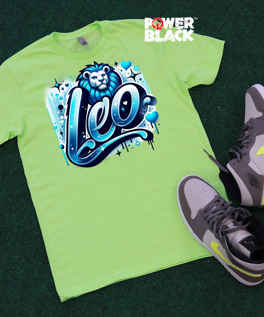 Graffiti Leo Zodiac – Power In Black