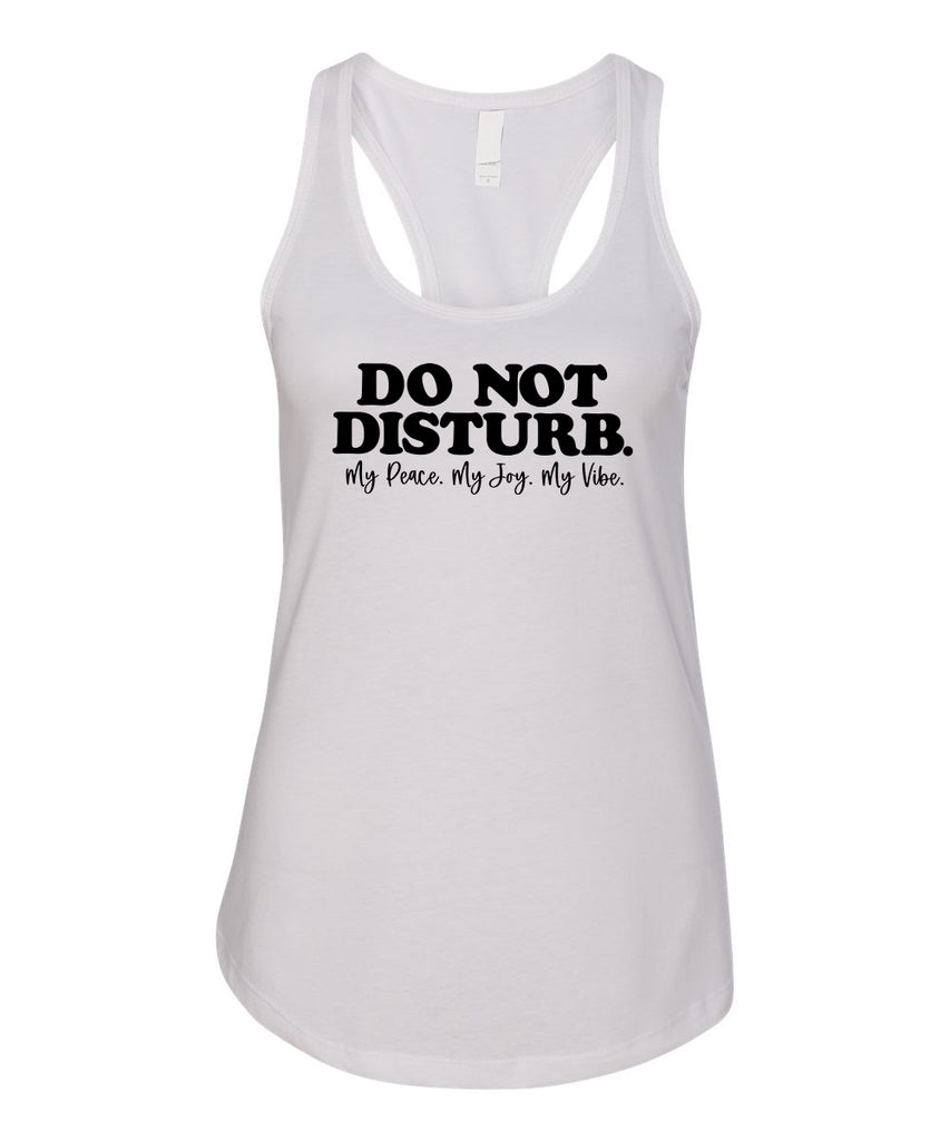 Do Not Disturb Tank – Power In Black
